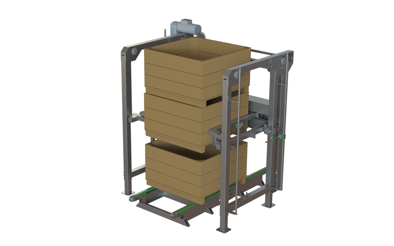 Burg - Bin Stacker / Destacker | Wyma Solutions