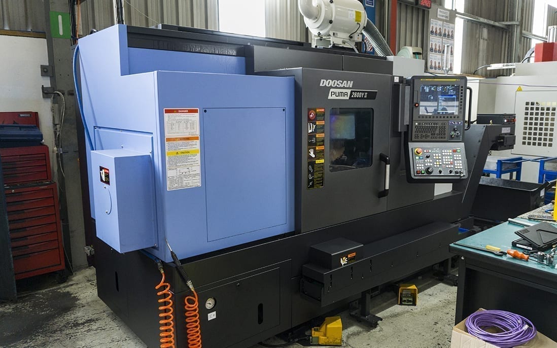 Meet our new Doosan CNC lathe - Wyma Solutions