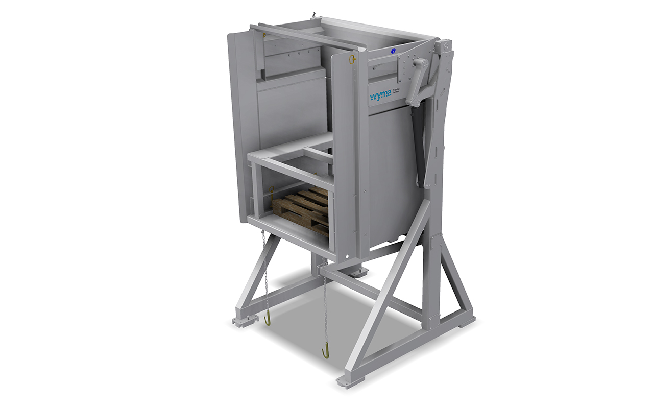 Hydraulic Bin Tipper | Wyma Solutions