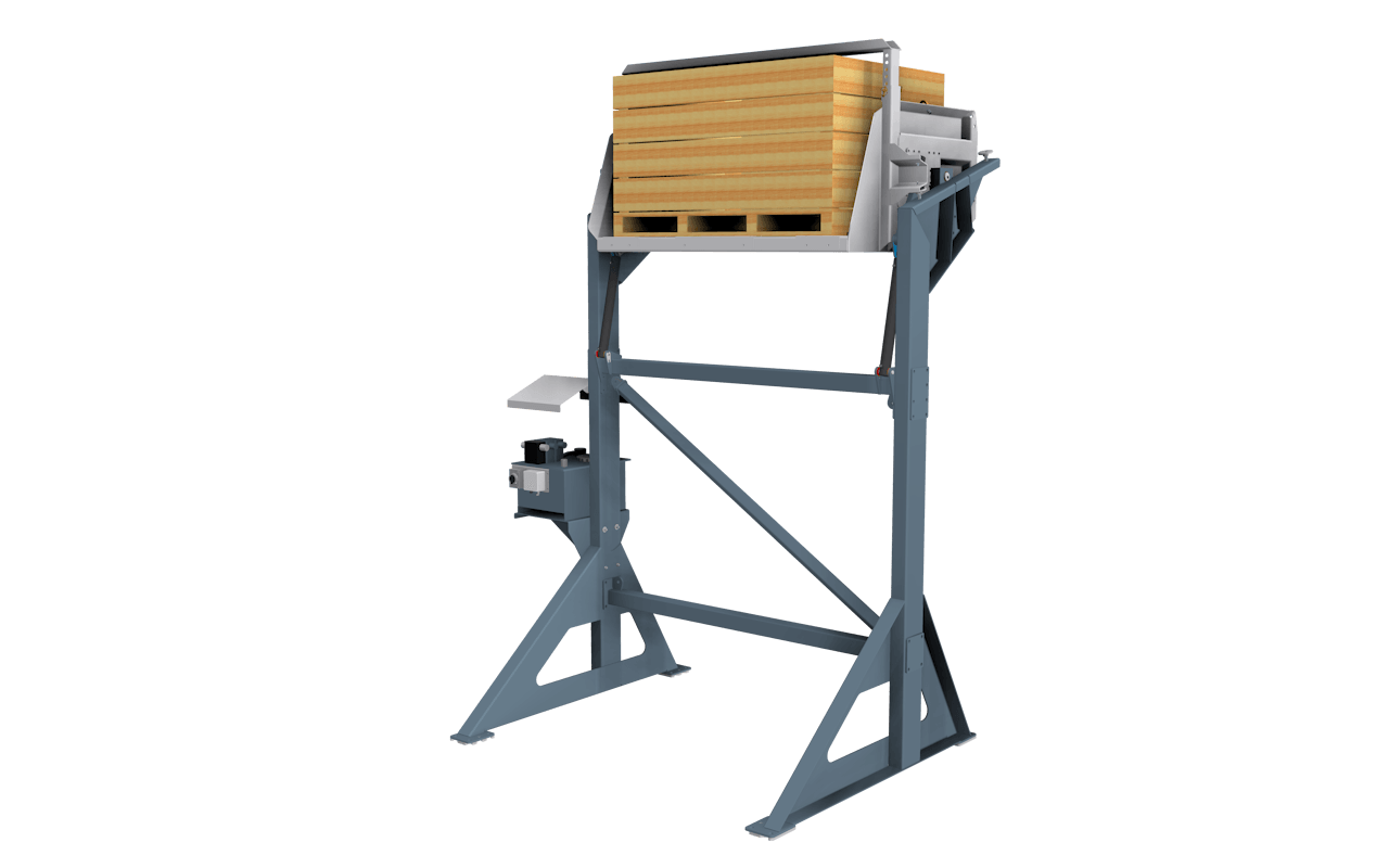 Hydraulic Bin Tipper | Automated Bin Unloading | Wyma Solutions